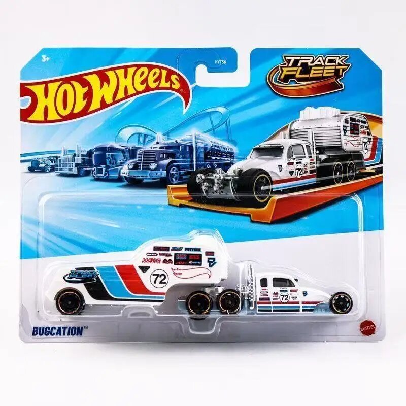 Hot Wheels Buggcation, Track Fleet, белый, 1/64