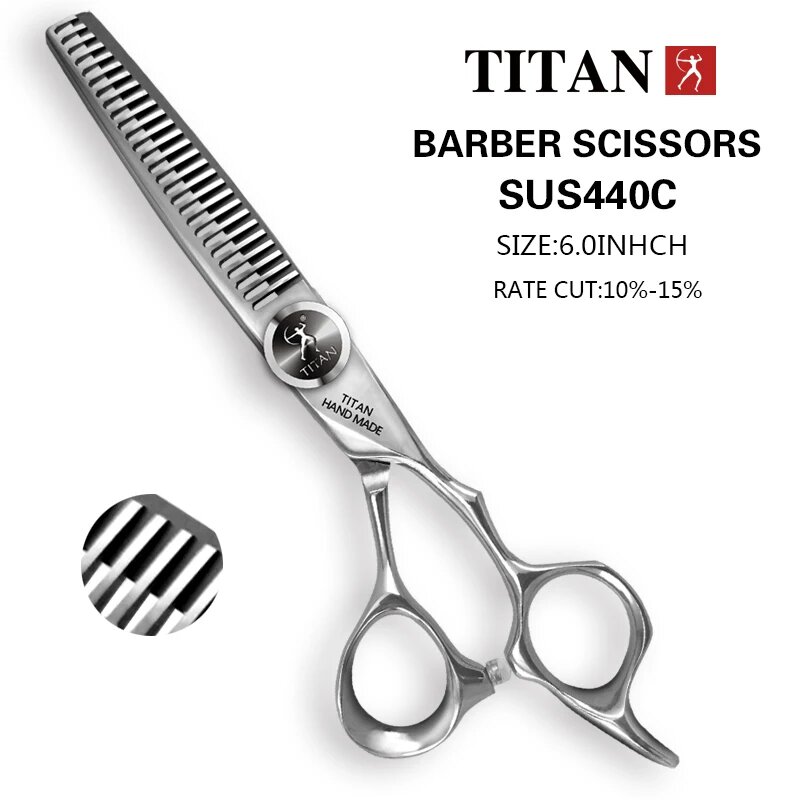 Ножницы для волос TITAN 6 дюймов TT630W-H(1pc)