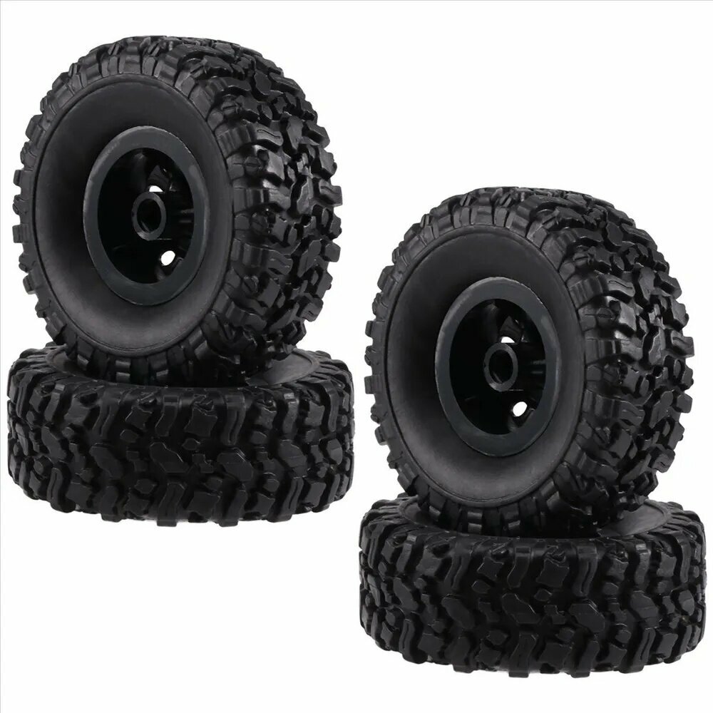 4 шт. 65 мм шины колеса совместим с MN D90 D99S MN-90 MN91 MN98 MN99S C14 C24 C24-1 C34 B14 B24 B36 RC автомобиль обновление запчасти