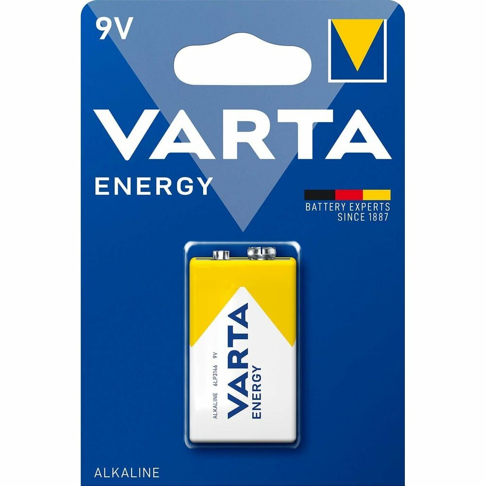 Батарейка Varta ENERGY 9V 04122229411 4008496626656