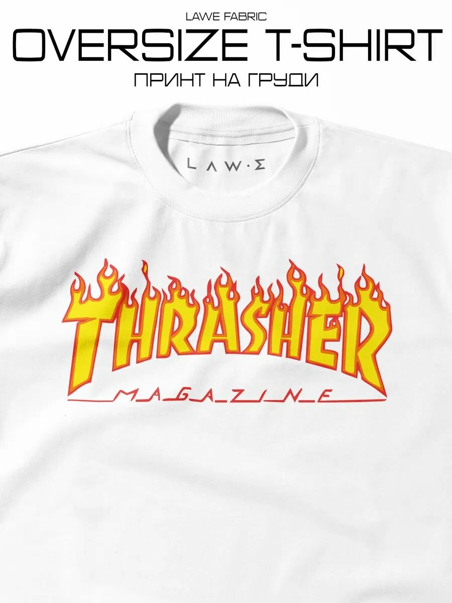 Футболка THRASHER COLOR