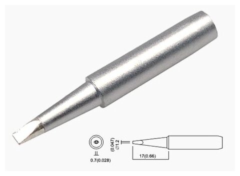 Жало для паяльника Quick QSS960-T-1, 2D