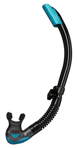 Tusa Трубка Platina II Hyperdry черный силикон, OG
