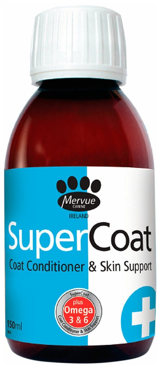 Кормовая добавка SUPERCOAT Супер Коат для собак для улучшения качества шерсти 150 мл