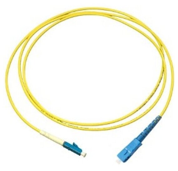 Патч-корд оптический Twt , симплексный, LC/UPC-SC/UPC, SM, 1.0 м (-LC-SC/SU-1.0)
