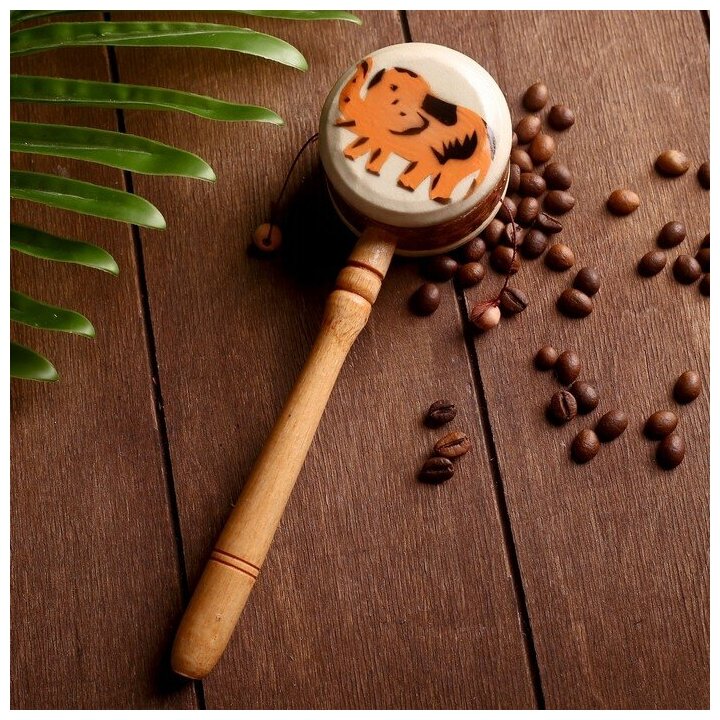 Музыкальный инструмент Клон-тонг 22х6х4 см микс