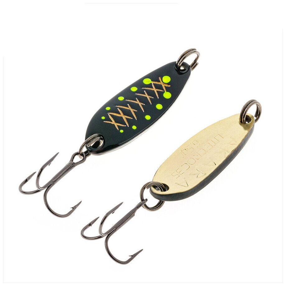 Блесна колебалка Akara Lite Series Lite Croc 6,5гр. AB45