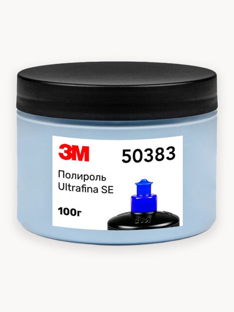 Полировальная паста для против голограмм на кузове 3М 50383 Ultrafina SE, 100г