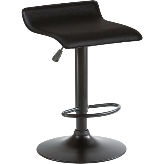 Стул барный Dobrin TOMMY BLACK (чёрный)