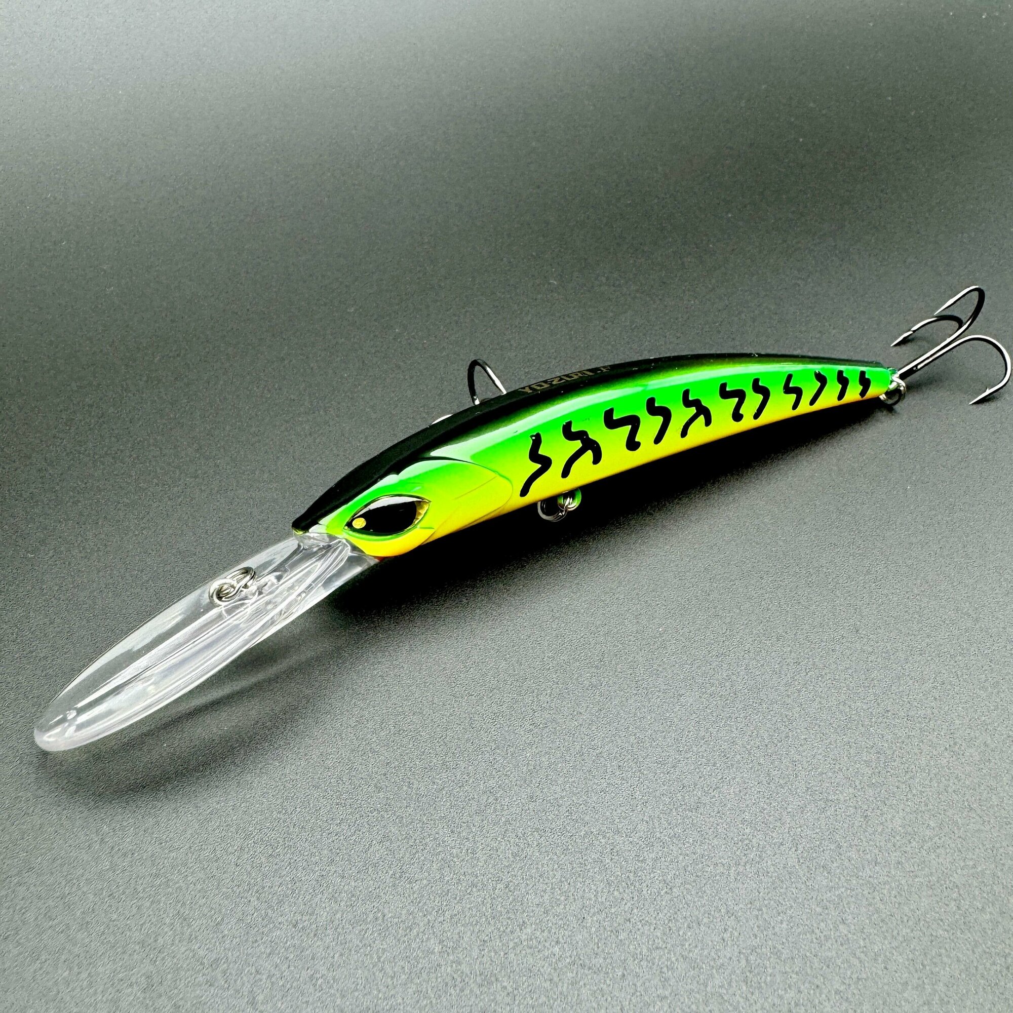 Воблер для троллинга 110 Crystal minnow Deep diver(F) на щуку, сома, судака