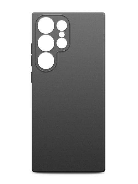 Накладка силикон Borasco для Samsung Galaxy S25 Ultra Черный