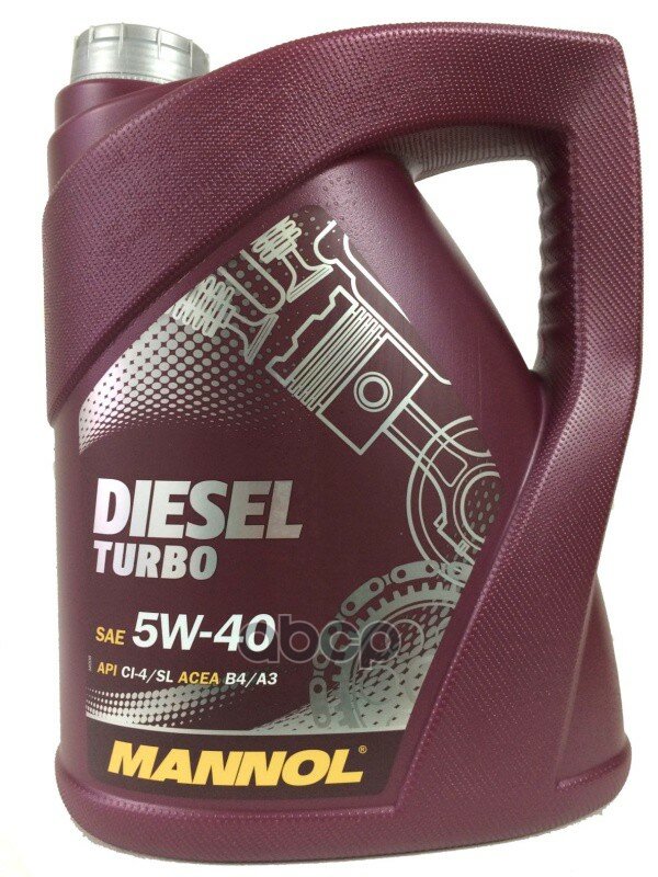 Mannol diesel turbo 5w-40 (5л) 7904