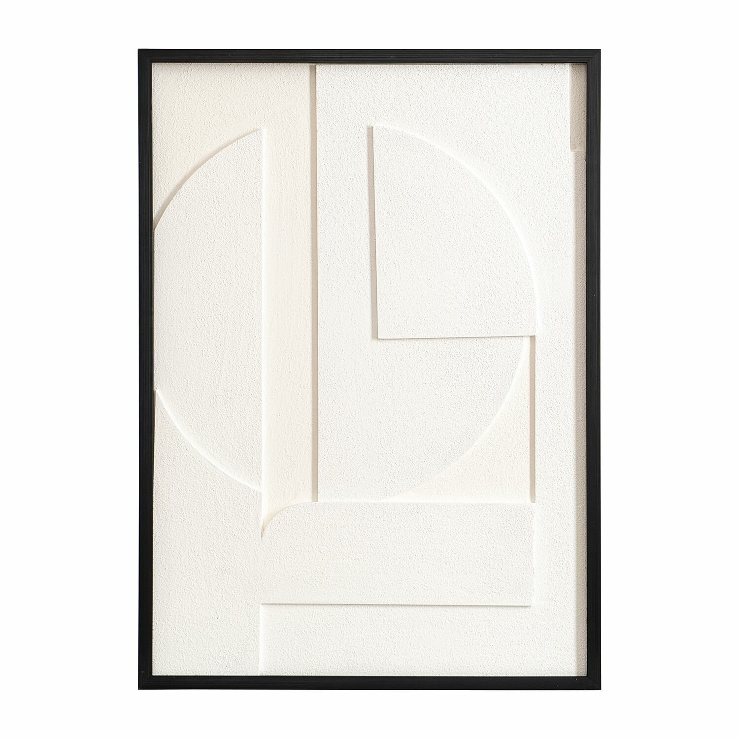 Панно декоративное с эффектом 3D Minimalism, 50х70 см, белый бежевый