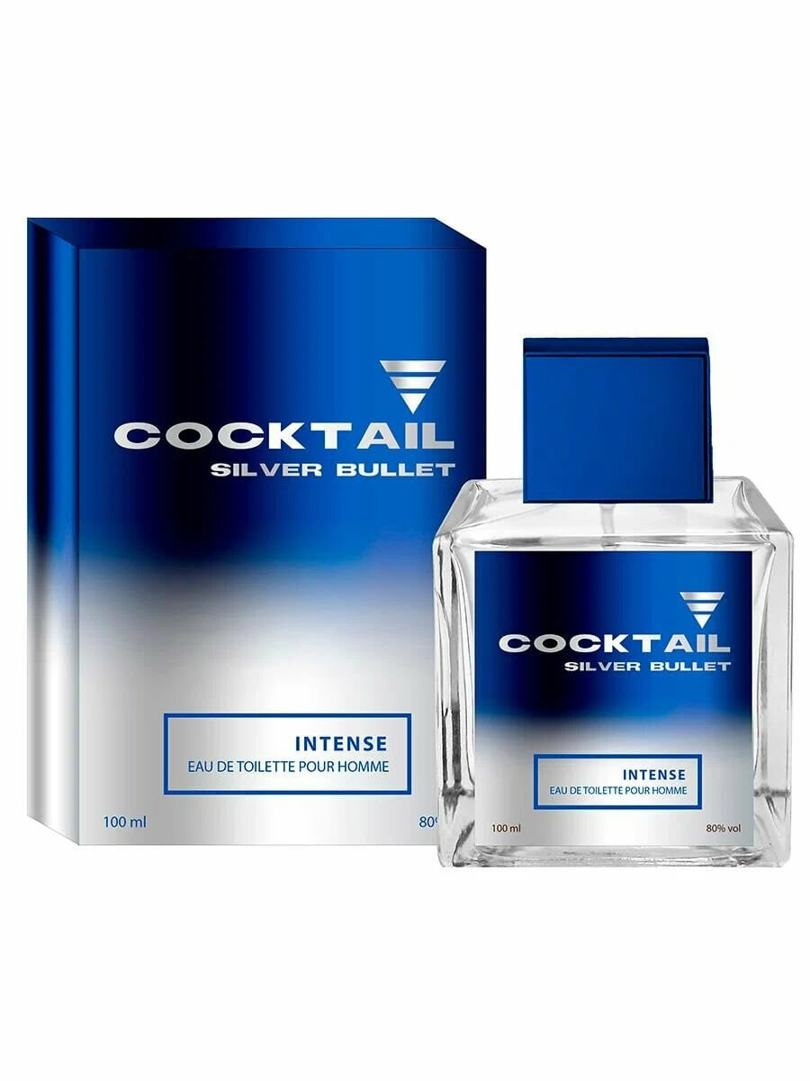 Туалетная вода Sergio Nero Cocktail Silver Bullet, мужская, 100мл