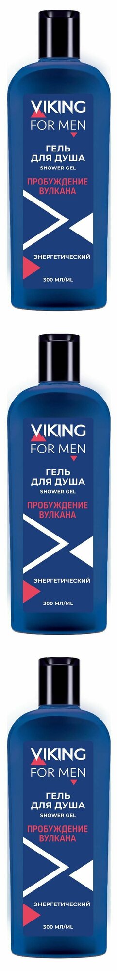 Viking Гель для душа, 300 мл, 3 шт.