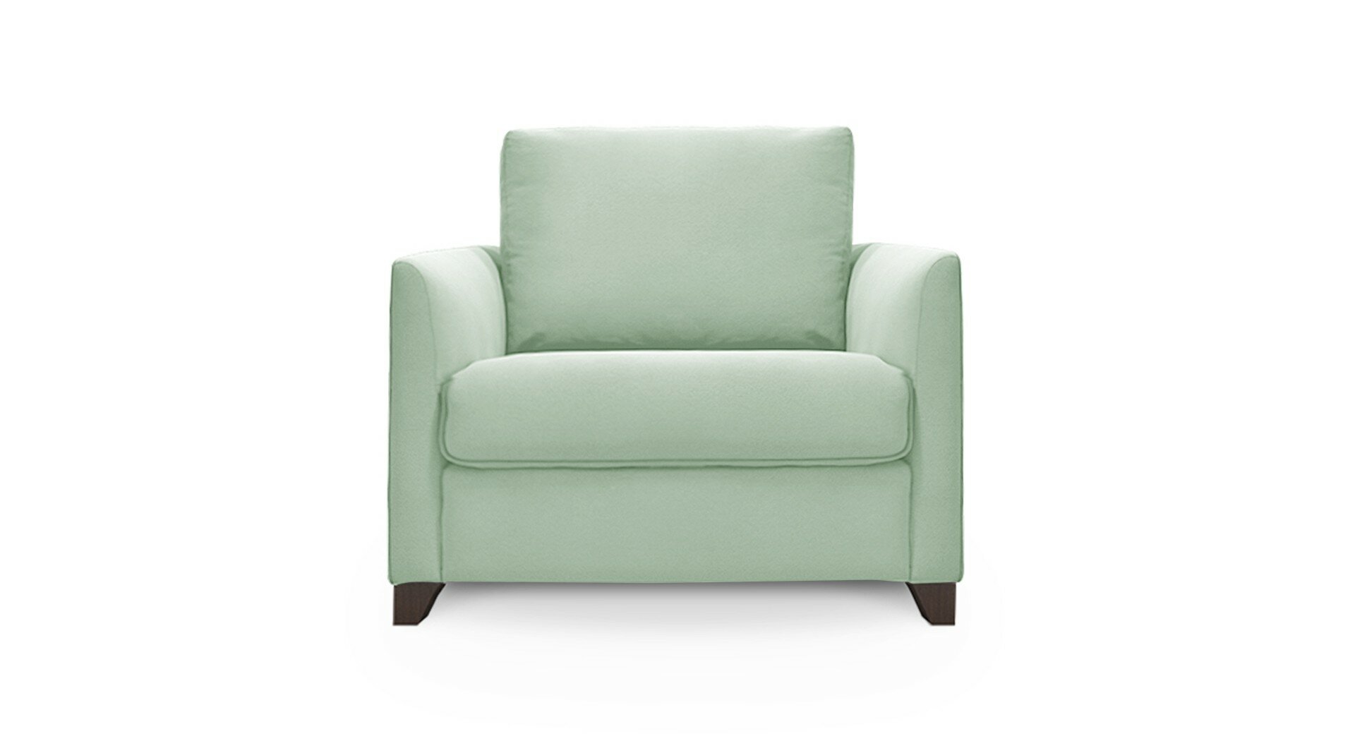 Кресло Лион Vivaldi 09 NEW 107x90x90 см, зеленый Велюр, нераскладной GOODFORM