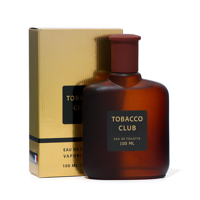Туалетная вода Delta Parfum "Tobacco Club", мужская, древесные ноты, 100мл