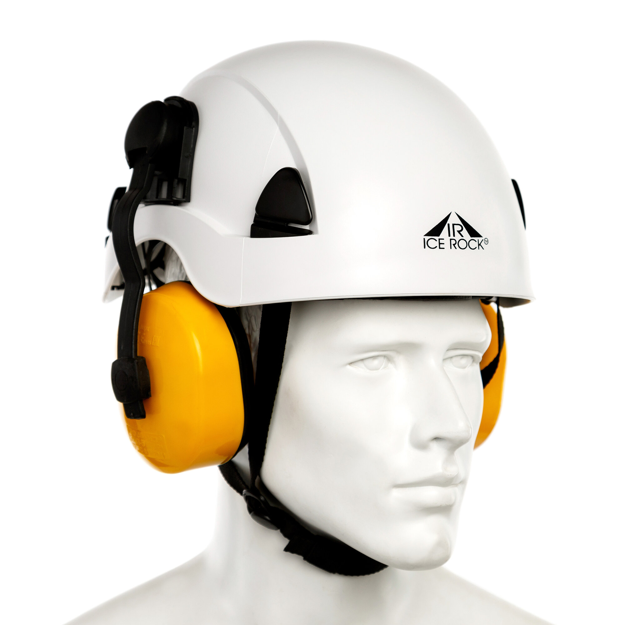 IR 1410-1. W Каска защитная альпинистская, белая. Ice Rock, Вертикаль