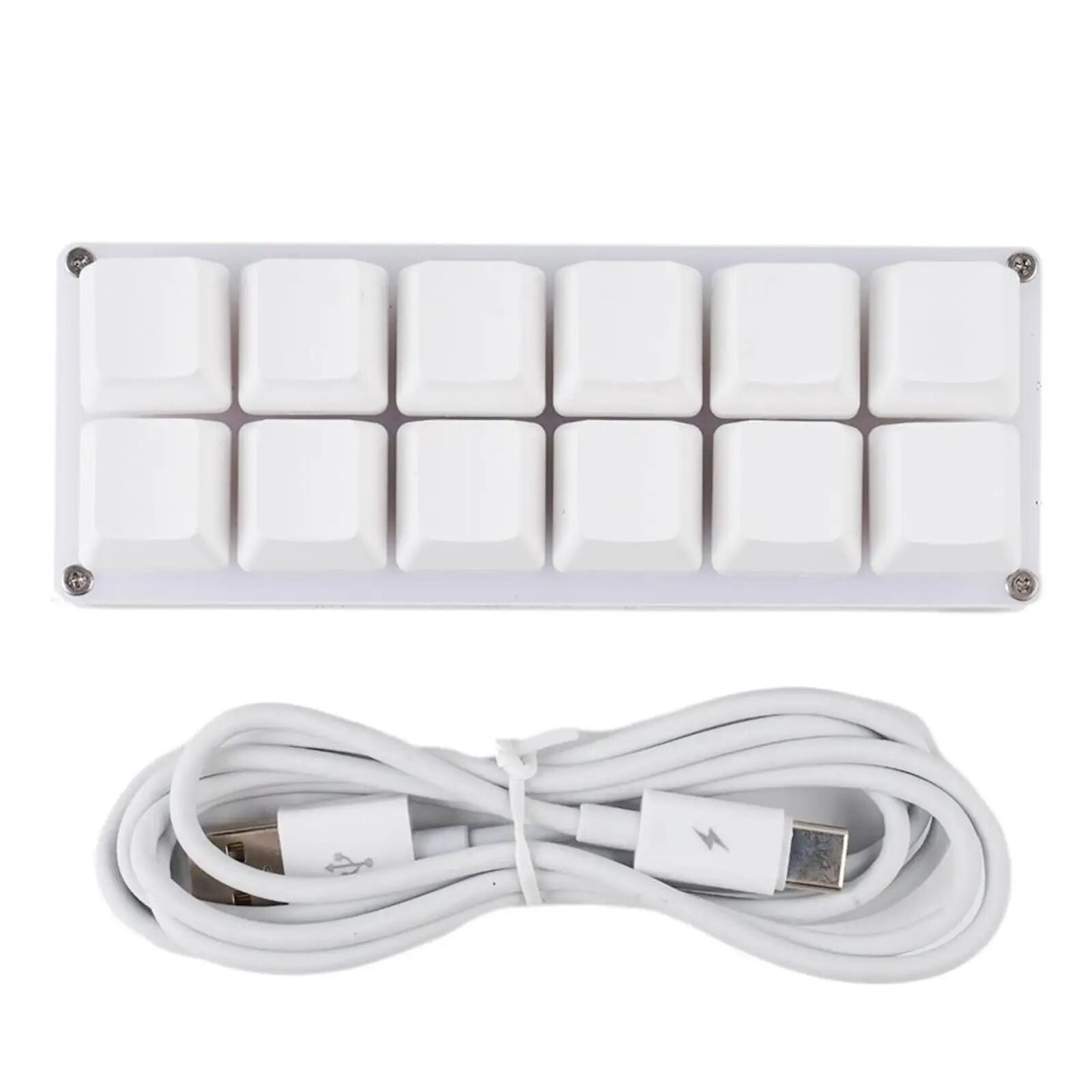 Механическая мини-клавиатура Sayo 2/3/4/6/9/12/16/24 клавиши 12 Keys White