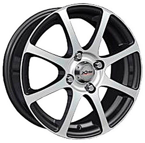 R14 4x100 5,5J ET35 D67,1 X'trike X-114М BK/FP