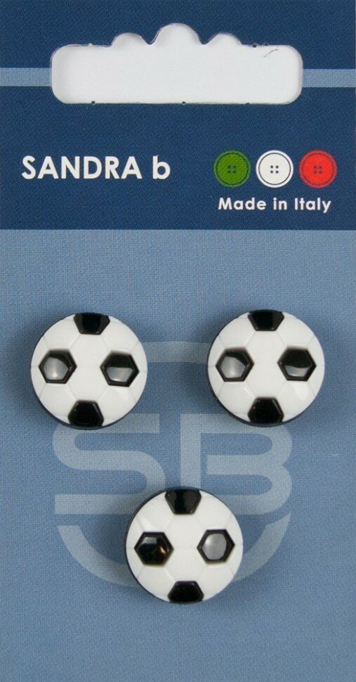 #CARD141 Пуговицы Sandra 3 шт