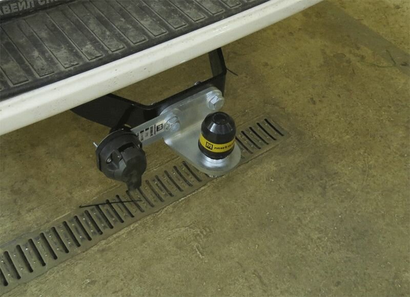 Фаркоп Motodor Great Wall Poer 2021 - н. в. (Оцинк. шар) арт.93109-FE