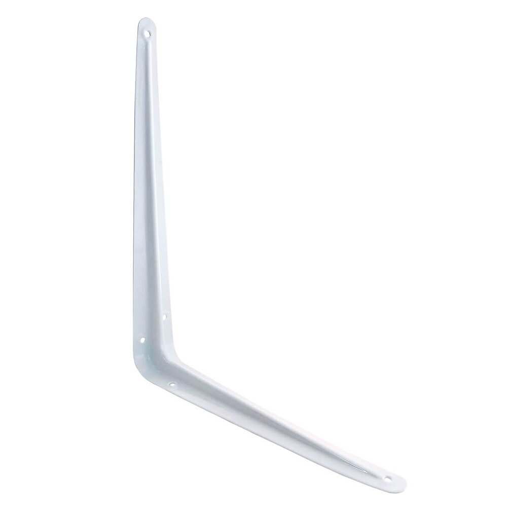 Кронштейн для полок MARLOK 350х300 мм, угловой, консольный, белый (3315)