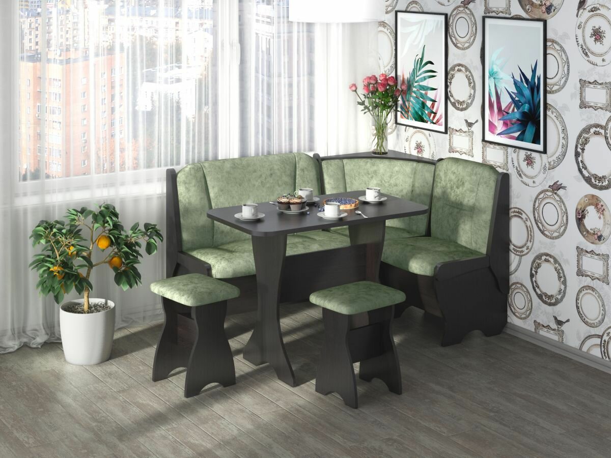 Кухонный уголок Оливия Венге/В. Мохито/Венге