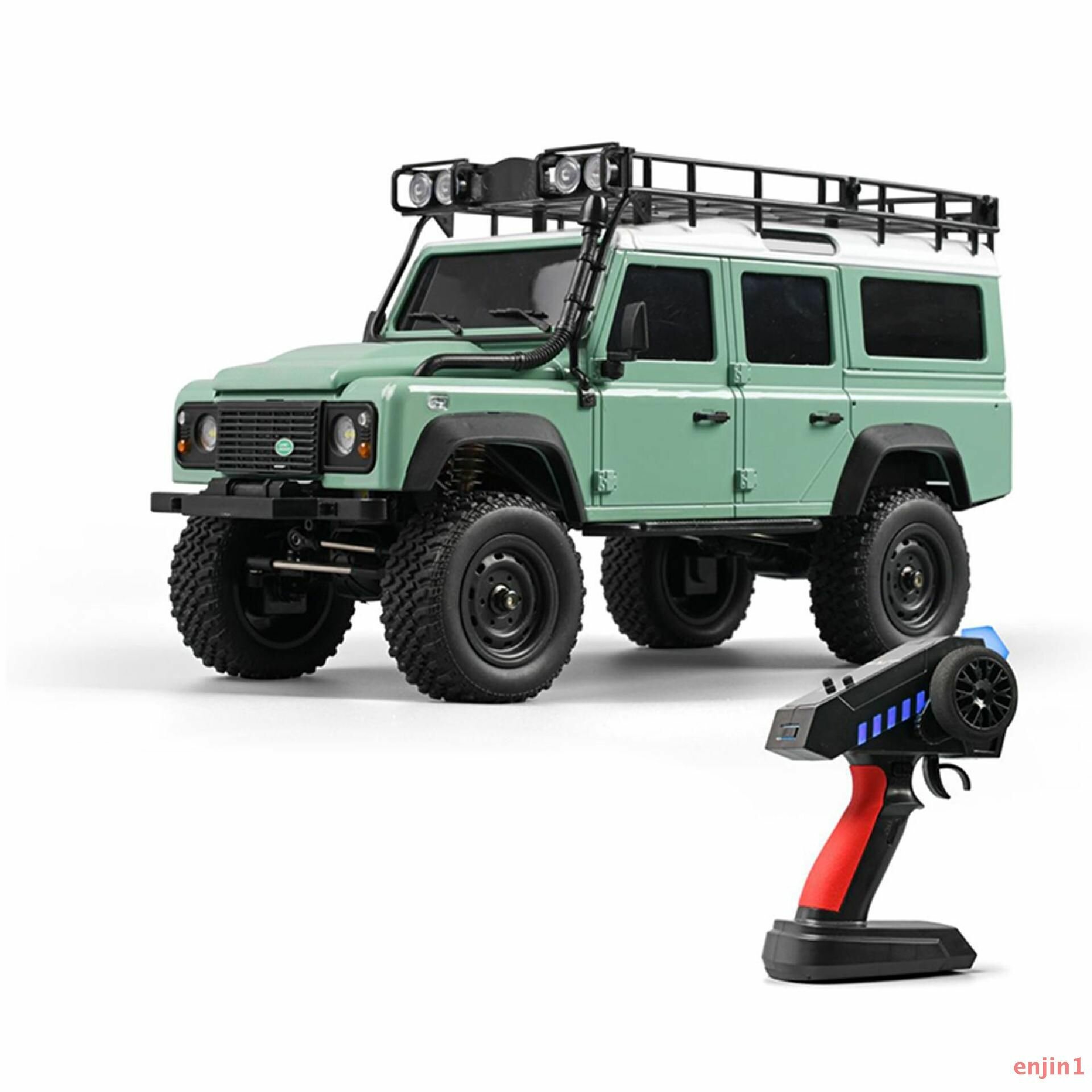 Полноприводный альпинистский автомобиль (зеленая одноместная электрическая версия)