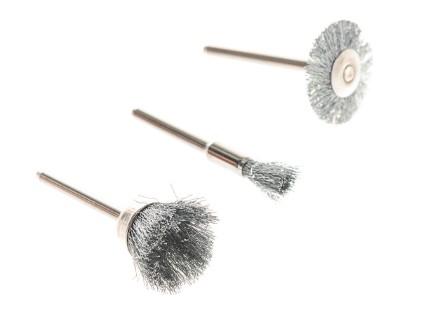 Корщетки Набор 3шт стальные FIT