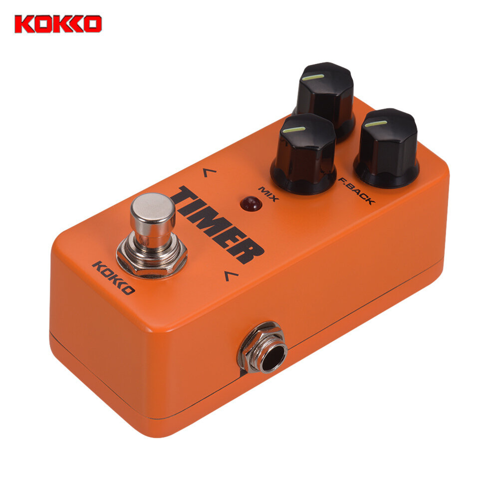 Таймер педали эффектов KOKKO FD2 MINI Цифровая аналоговая задержка True Bypass