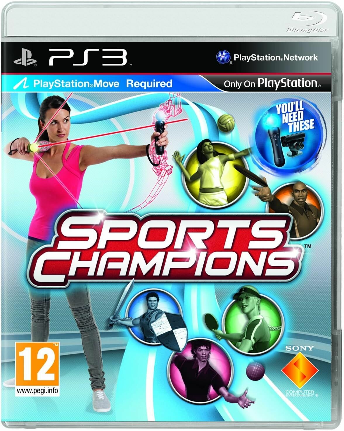 Игра Праздник спорта (только для PS Move) (русская версия) для PS3