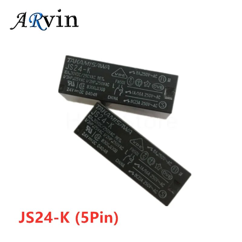 TAKAMISAWA набор силовых реле JS5N-K, JS12-K, JS24N-K JS12-K 12VDC