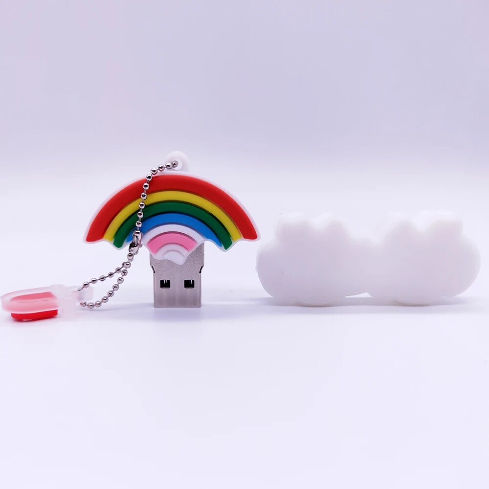 USB-накопитель радуга 16 ГБ, черный