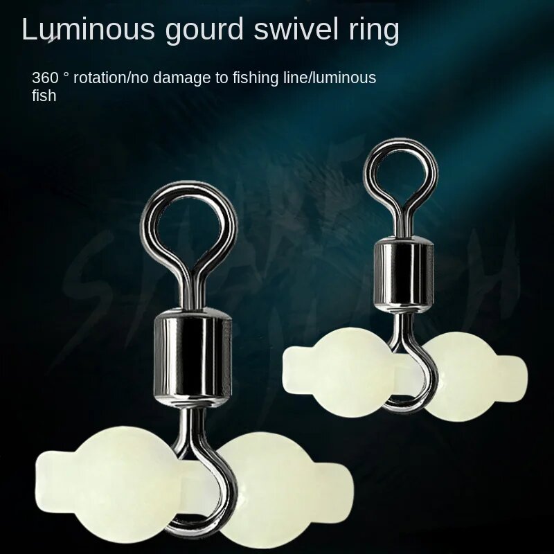 DEDOMON Вертлюги рыболовные, 10шт, Small