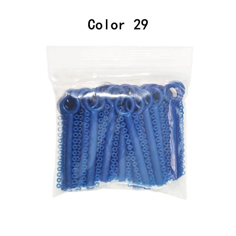 Мусселс Эластичные Лигатуры для Брекетов 520 Штук 29