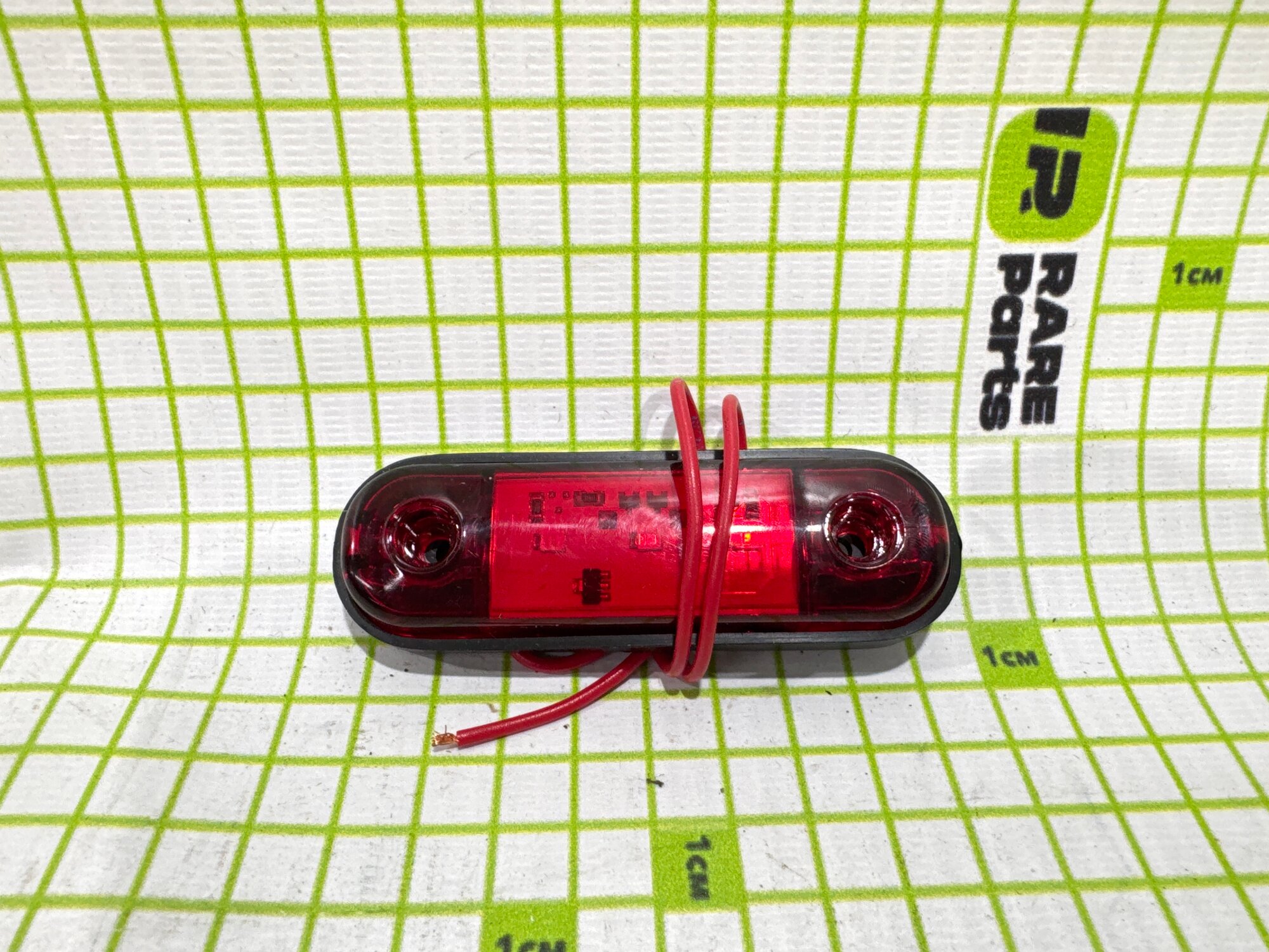 Фонарь габаритный красный для ГАЗ