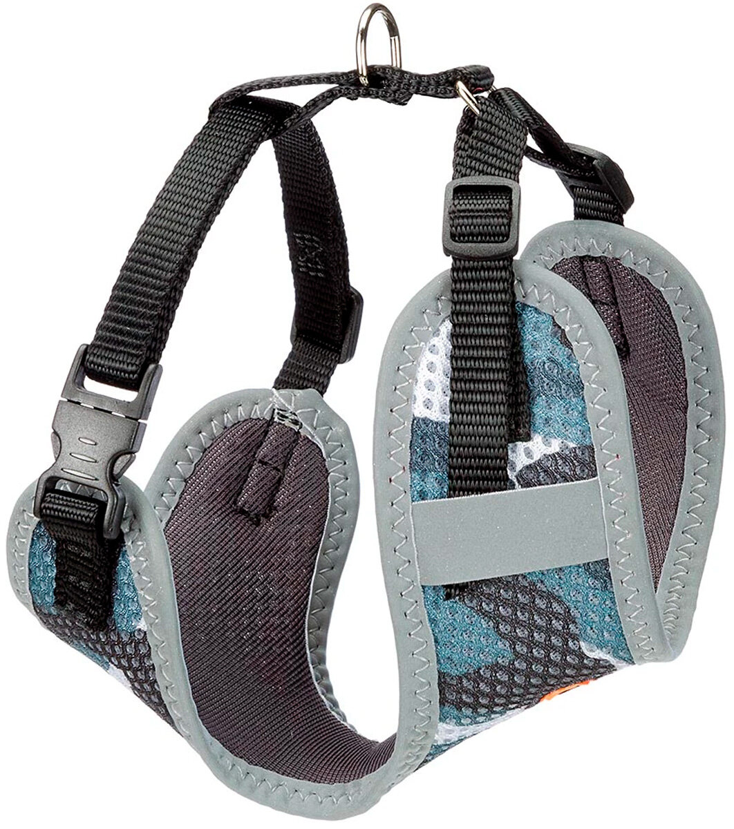 Шлейка для собак маленьких пород Ferplast Fashion P XXS серая (1 шт)