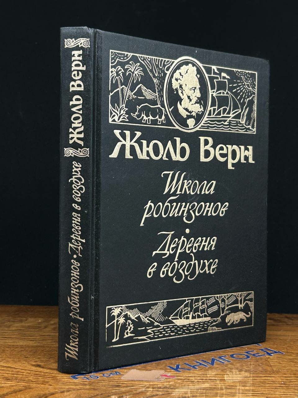 Книга. Школа робинзонов. Деревня в воздухе 1993 (2042581479453)