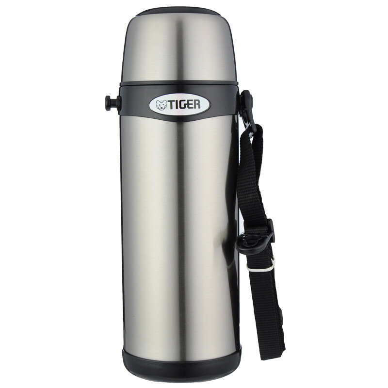 Tiger Insulated Mug, Portable Vacuum Travel Cold/Hot Cup, MBI-A08C Stainless Steel Color, 800ml