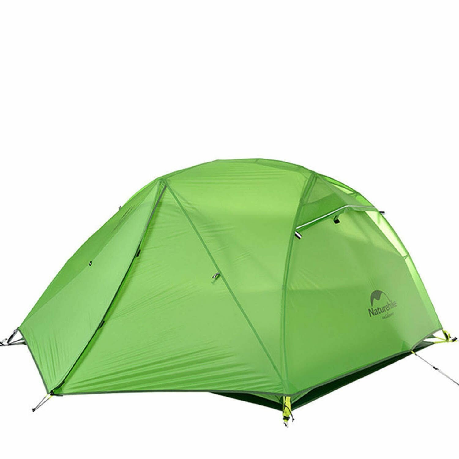 Палатка Naturehike Star-River 2 Ultralight 2 Man Tent + Mats 20D Green (Б/Р)
