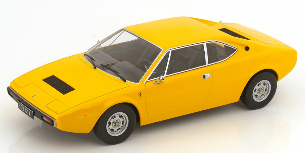 Модель коллекционная KK-SCALE Ferrari 308 GT4 1974 yellow