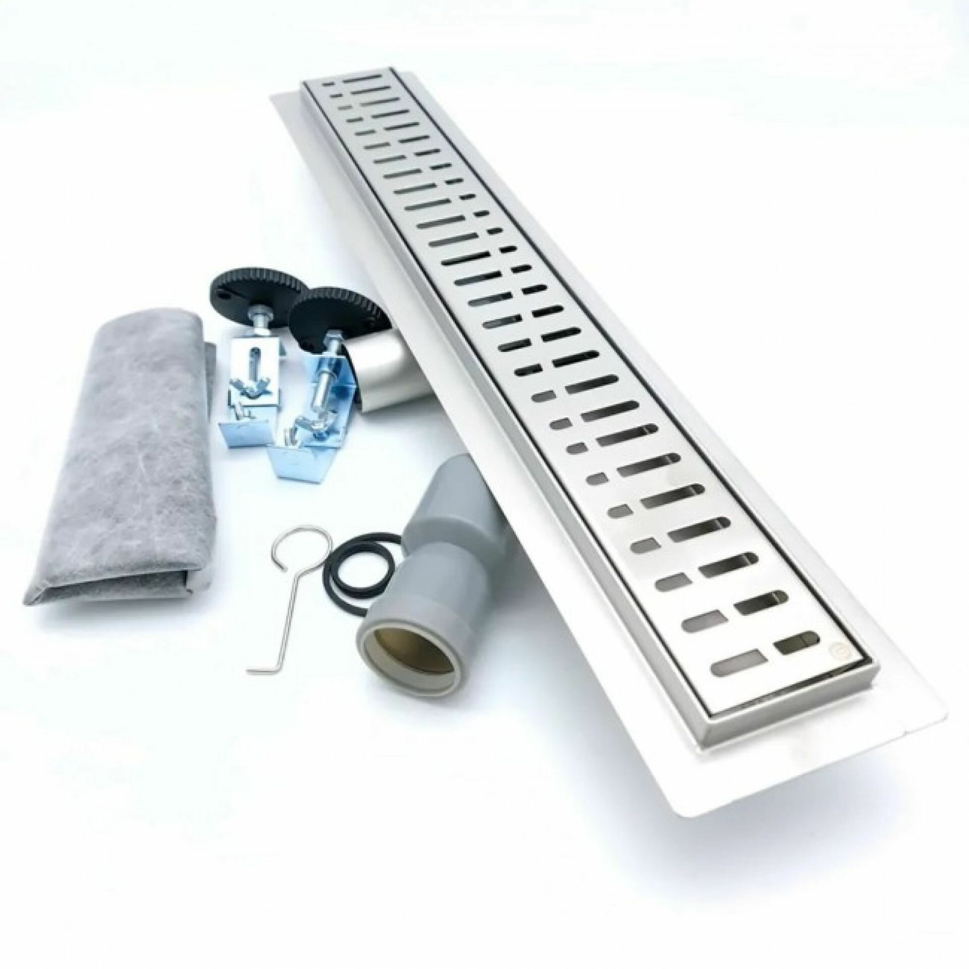 Трап - лоток с горизонтальным выпуском 70 мм/650 мм с сухим затвором TIM арт. BAD426502