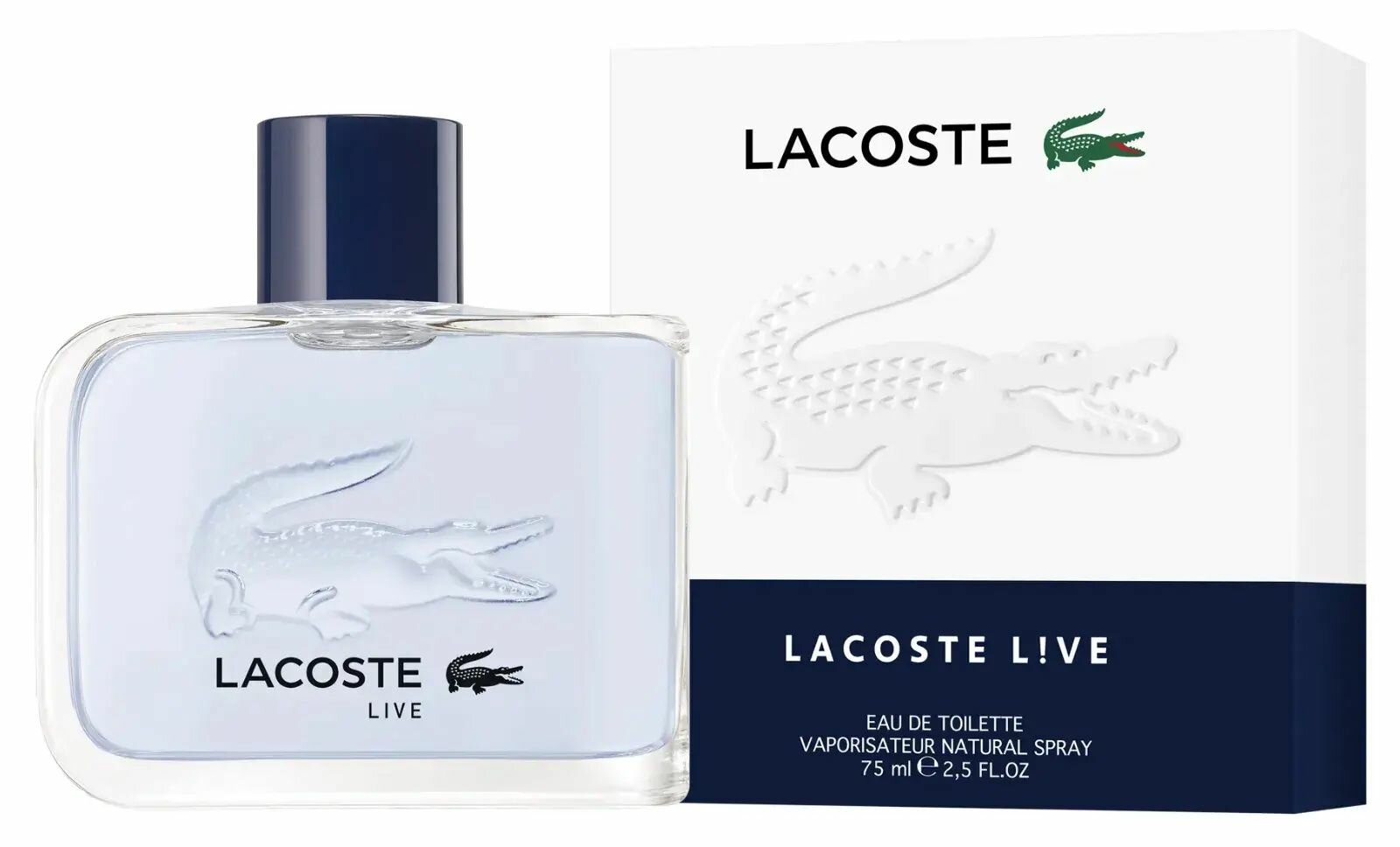Lacoste Live Туалетная вода для мужчин 75 мл