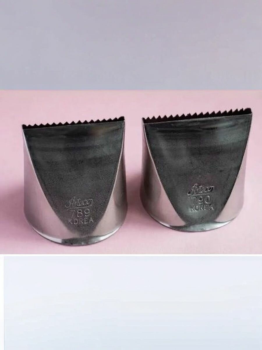 Насадка кондитерская Корзинка 789, размеры верх 49*0,4 мм, низ d-58мм, h-53мм