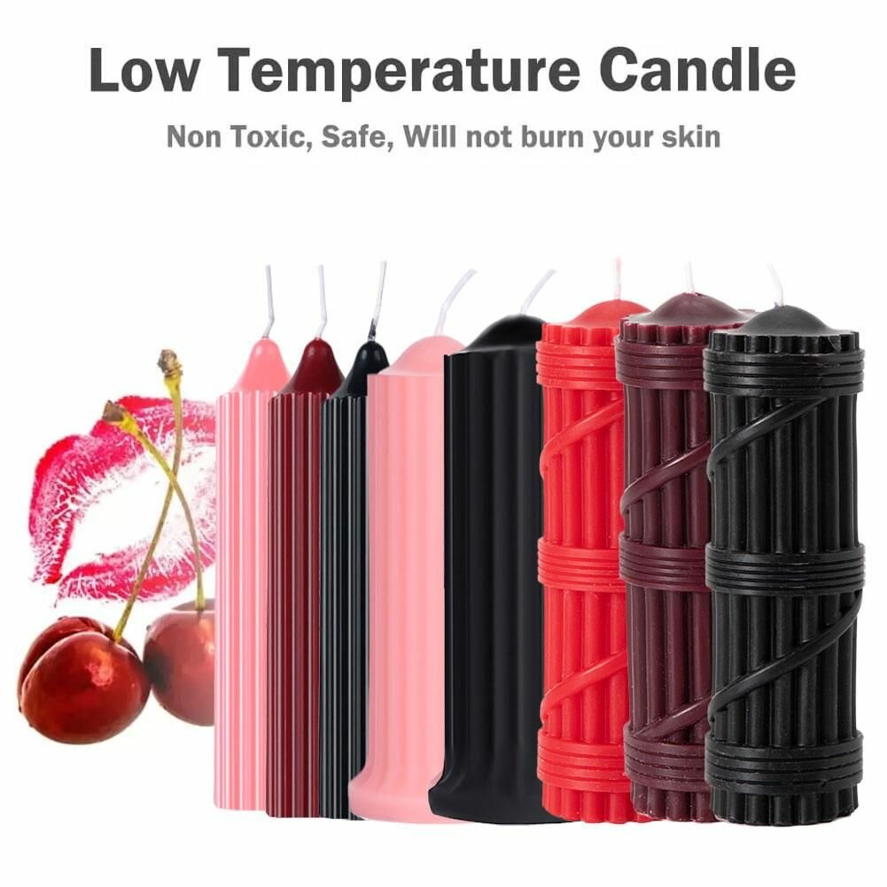 Низкотемпературные свечи БДСМ для секс игр 18+, Увеличьте сексуальный опыт и усильте ощущение стимуляции