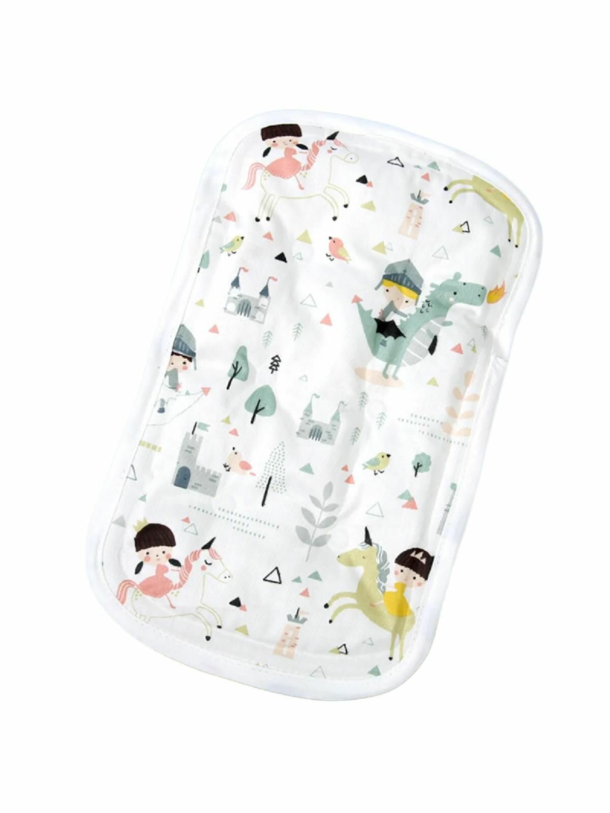 Подушка для беременных и кормящих, Нарукавник для кормления грудью ice sleeve-Цветочный пони