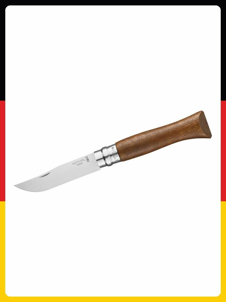 Нож Opinel, размер 9, орех