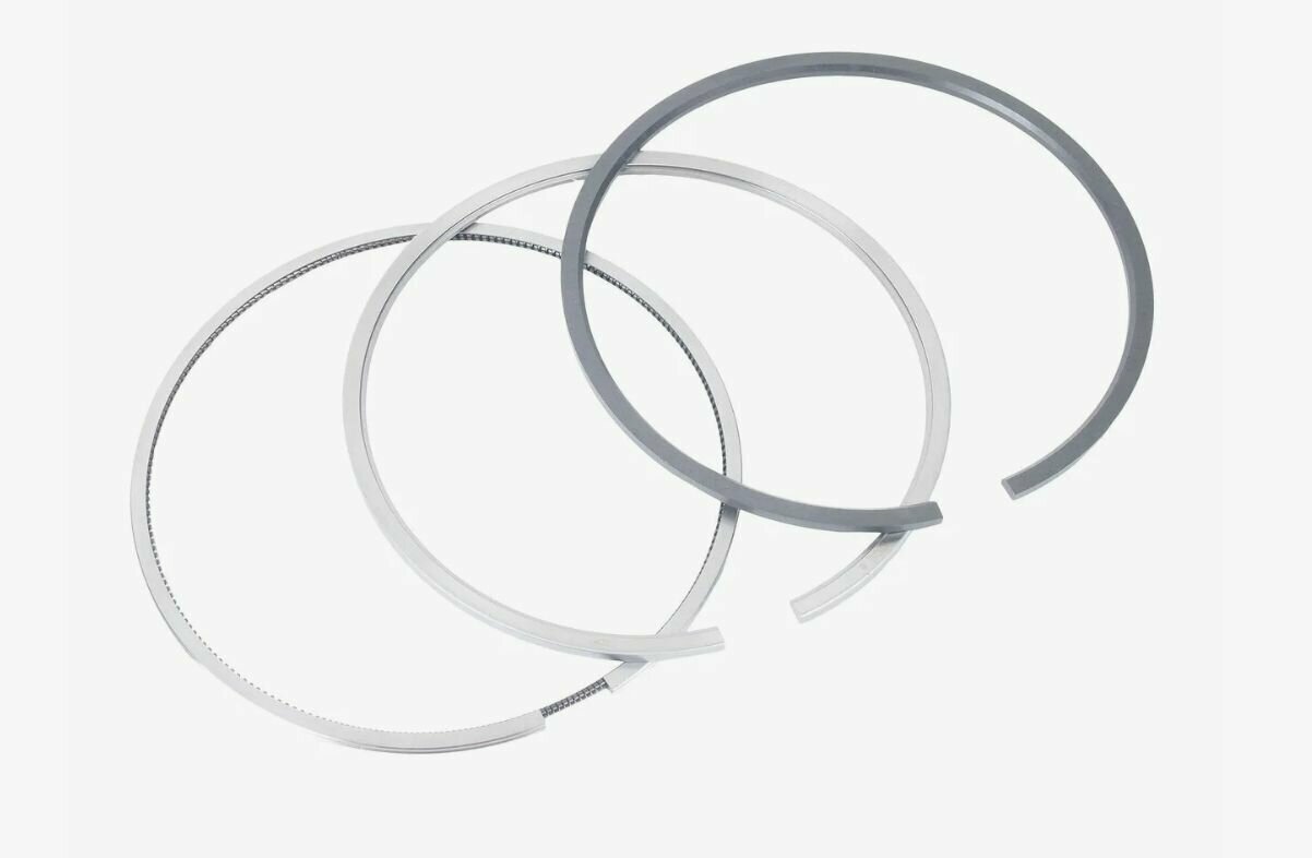 Кольца поршневые черно-белые Евро-3 (на 1 поршень) (Костромской завод автокомпонентов)