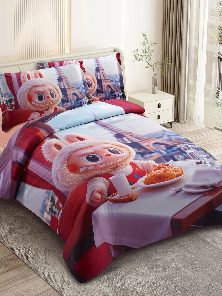 Постельное белье лабубу 1,5 для девочки Amante сатин